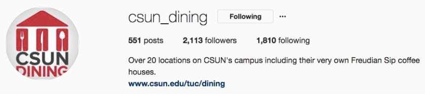 “CSUN Dining” Revamp – Genesis Rodriguez
